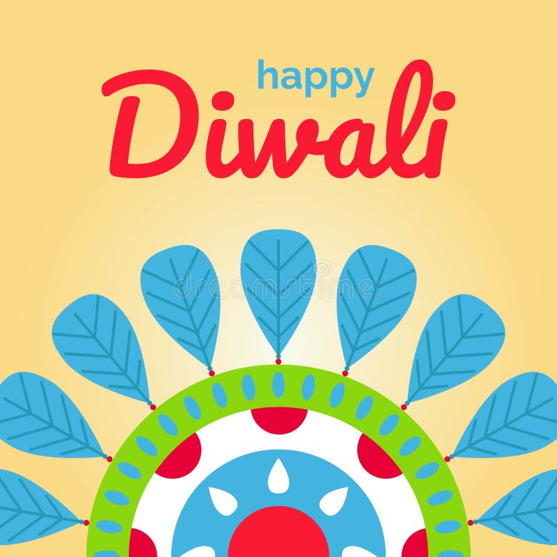 Indian Festival Happy Diwali Firecracker Holiday Concept Diwali