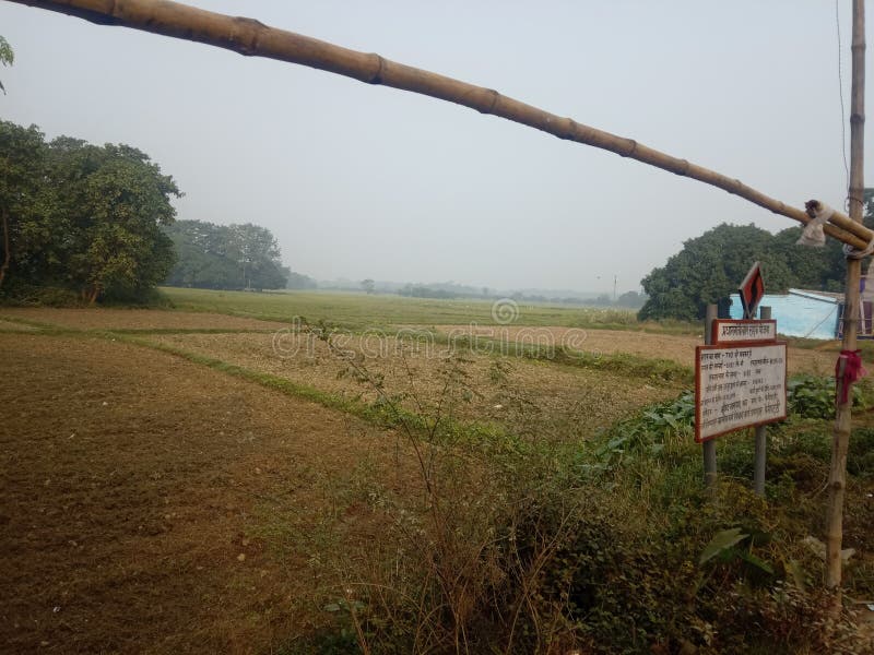 Indian Field, Fertile Land of Bihar Stock Image - Image of bihar ...