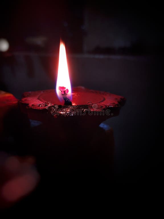 Indian fire lamp stock image. Image of lamp, dark, madeupofmud - 192344809