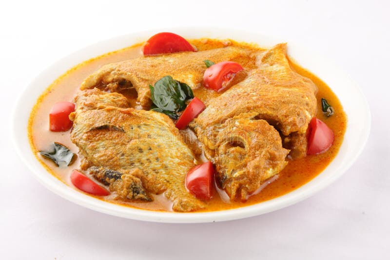 Indian Fish curry. stock photo. Image of bowl, fishing - 61388830
