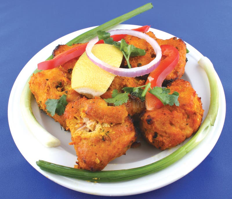 Indian fish pakora stock image. Image of oinons, peppers - 1182791
