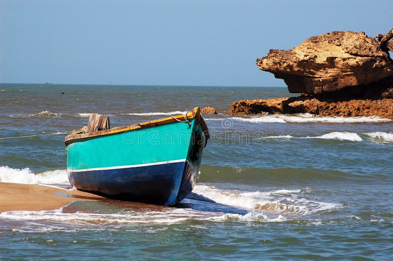 Indian Fishing Boat stock photo. Image of india, asia - 25179790