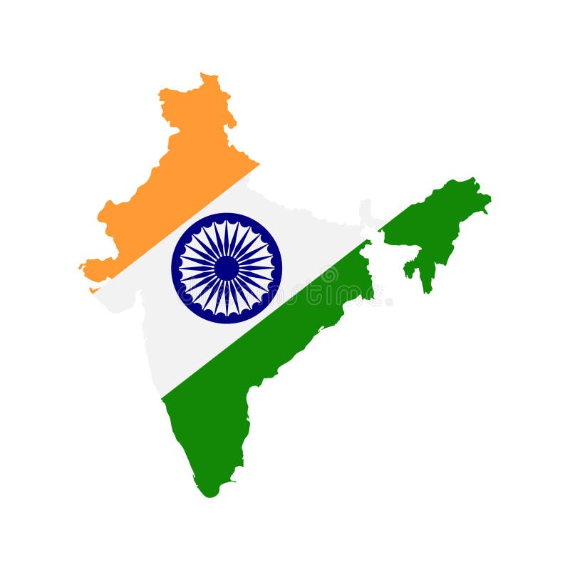 Indian Flag Outline Stock Illustrations – 3,030 Indian Flag Outline ...