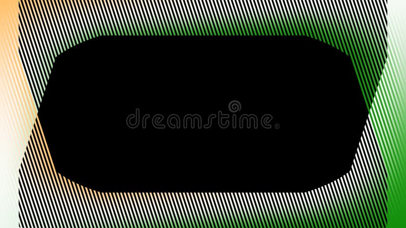 Indian Flag Tech Frame Design Stock Illustration - Illustration of ...