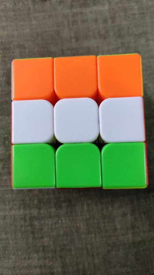 Indian Flag Tri Color Rubic Cube Editorial Photo - Image of flag ...