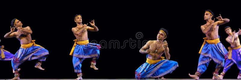 Indian Folk Dance : Kalinga Nartanam Editorial Stock Photo - Image of ...