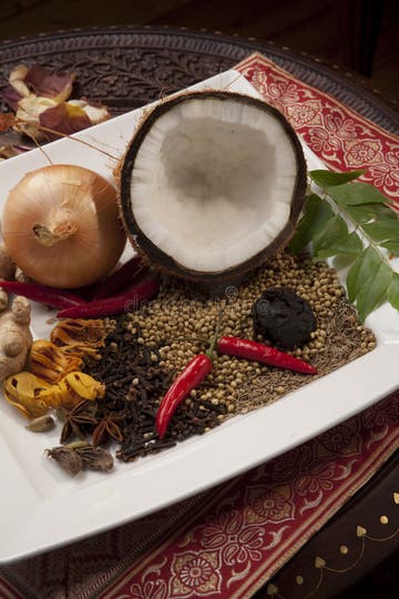 Indian Food Ingredients stock photo. Image of curry, spices - 11272078