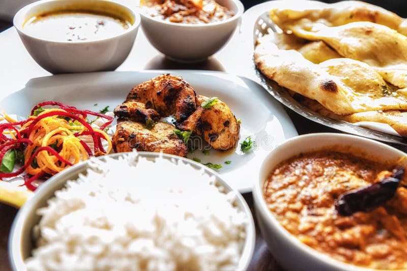 Indian Food Selection stock photo. Image of masala, cilantro - 102785142