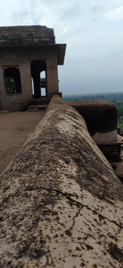 An Indian Fort View with Wall Stock Photo - Image of fort, background ...