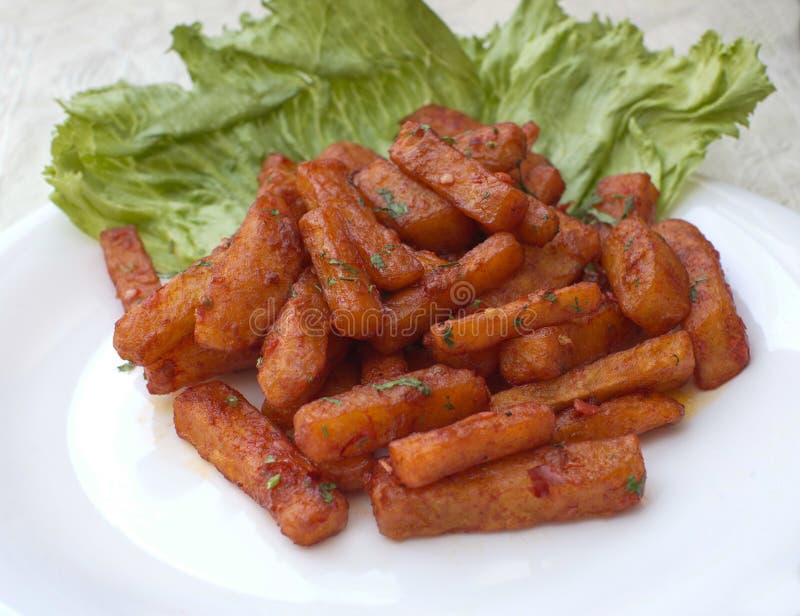 Indian Fries Crispy Potatos Stock Image - Image of recipe, crispy: 42124459