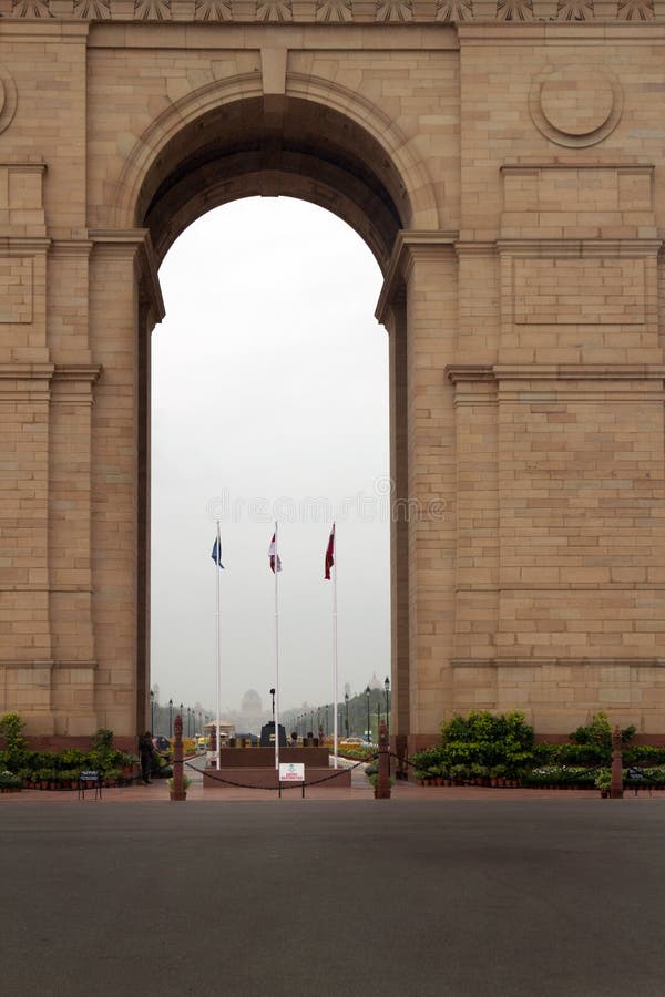 Indian gate in New Delhi stock photo. Image of delhi - 22209598