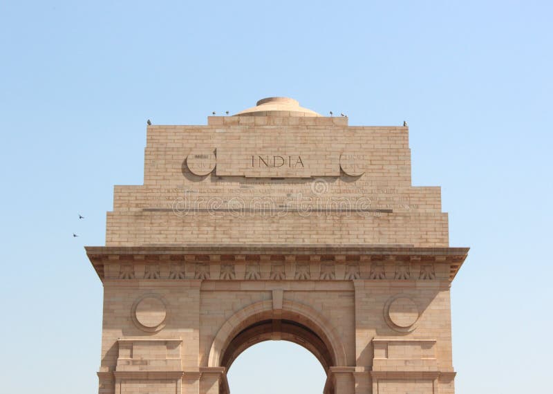 Indian gate in New Delhi stock photo. Image of delhi - 22209598