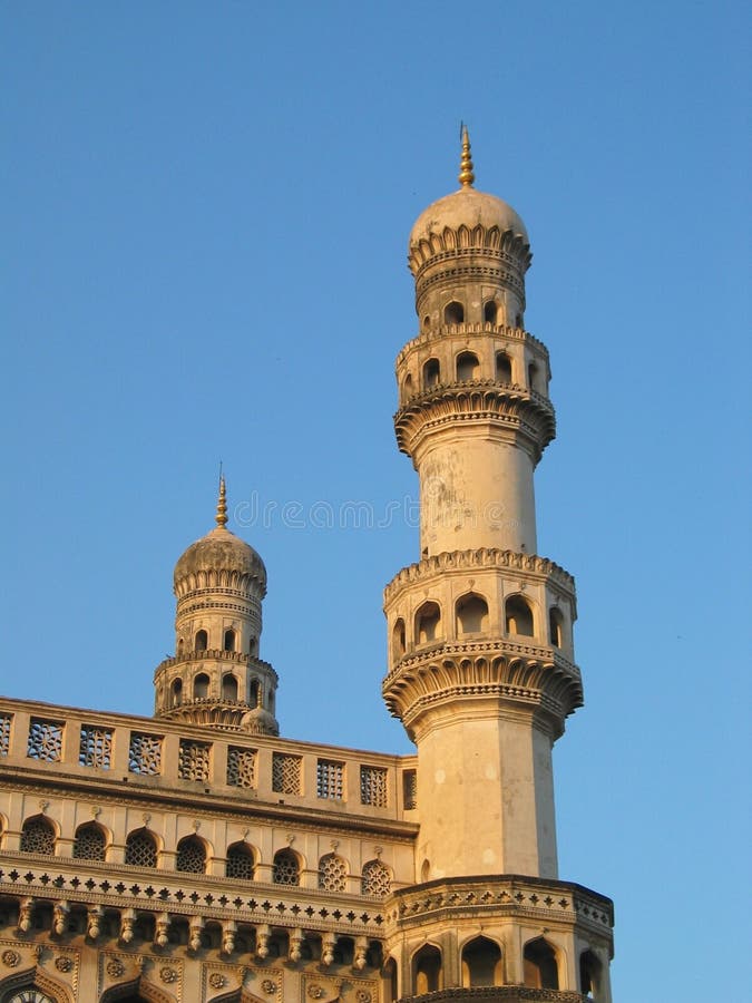 Indian gateway stock image. Image of islam, bazaar, mughal - 5376229