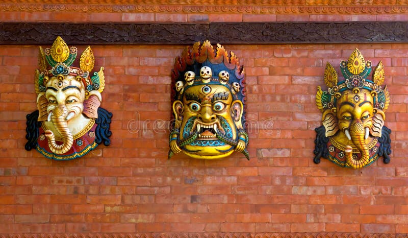 Indian god figures stock photo. Image of mythology, artistic - 25865554