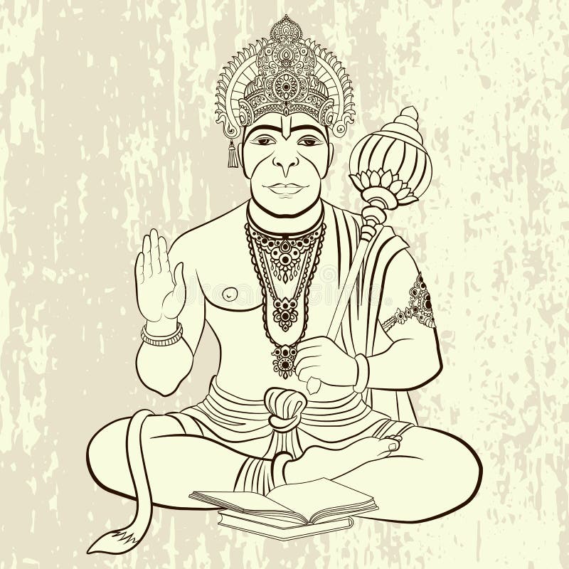 Monkey God Stock Illustrations – 446 Monkey God Stock Illustrations ...