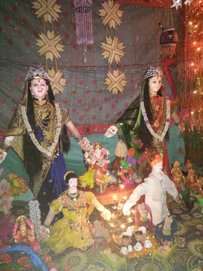 Indian God Mahalaxmi Maa Devi Stock Image - Image of devi, mahalaxmi ...