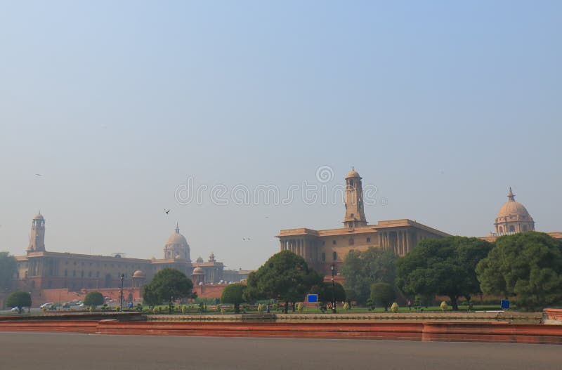 Indian Government Office New Delhi India Stock Photo - Image of ...