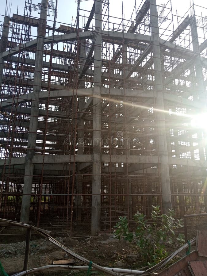 Indian Government Sector Building Development Stock Photo - Image of ...