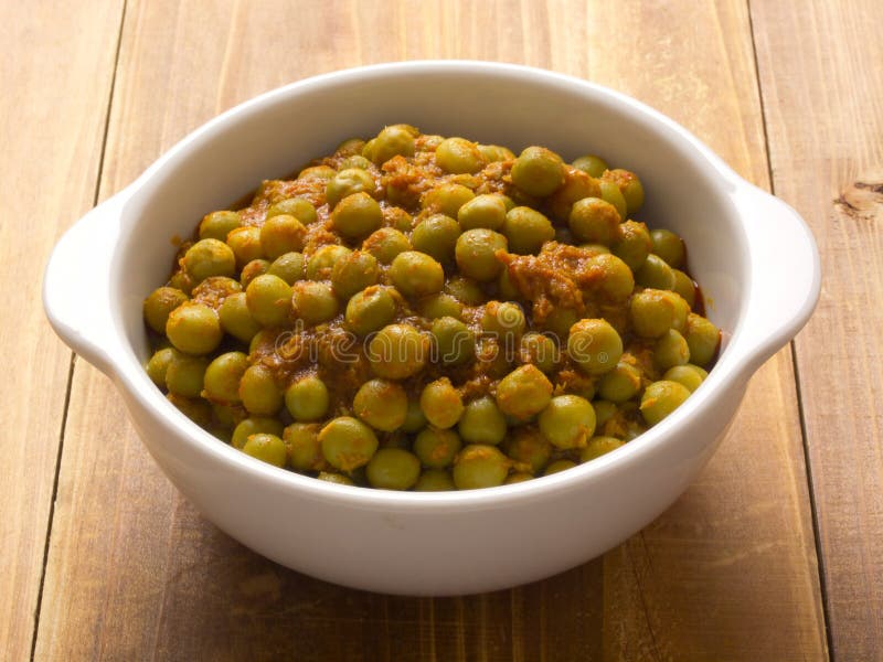 Indian green pea curry stock image. Image of cuisine - 21089283
