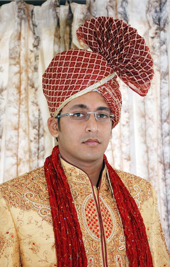 Indian Groom stock photo. Image of posed, wedding, portrait - 13434562