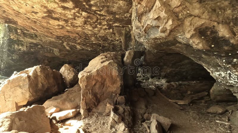 The Indian Grotto, Misiones, Argentina, Waterfall Fall on the Stones of ...