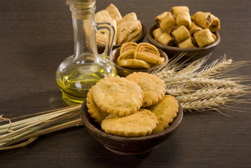 Indian Tikoni Mathi stock photo. Image of india, crunchy - 36913452