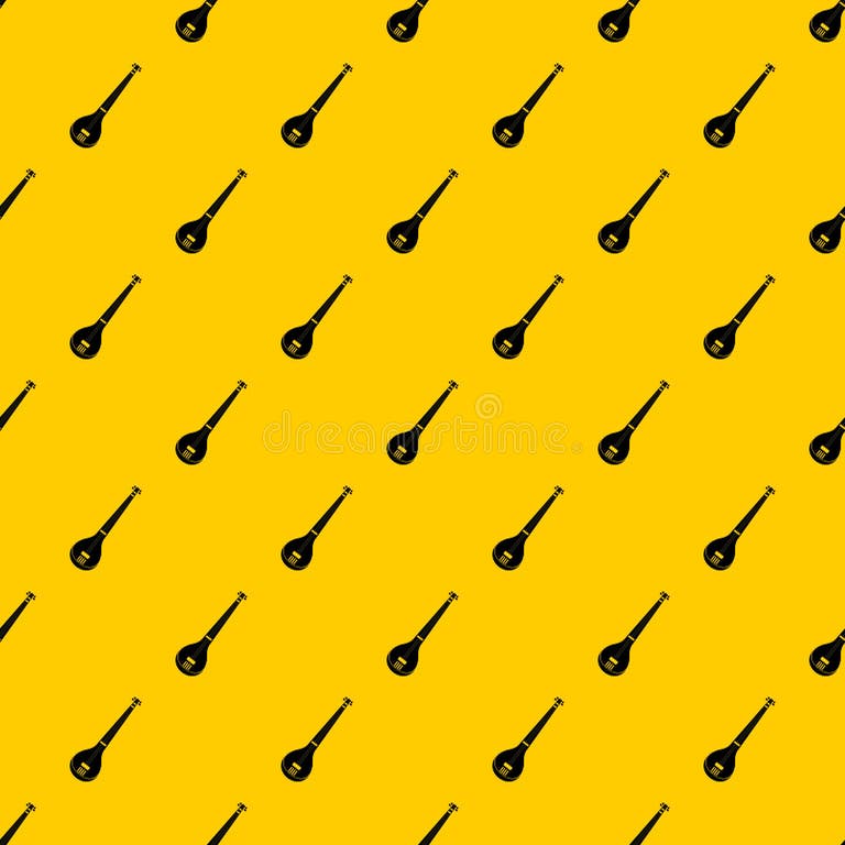 Indian Guitar Pattern Stock Illustrations – 172 Indian Guitar Pattern ...