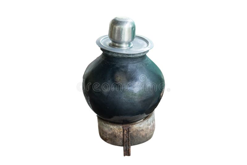 Indian Handmade Pots or Earthen Pot or a Clay Pot, a Earthen Pot with ...