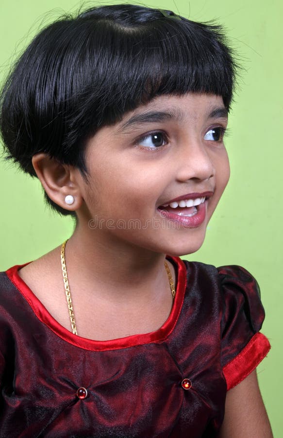 Indian Happy Laughing Girl stock image. Image of cheer - 18029875