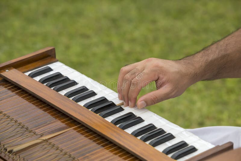 Indian harmonium stock photo. Image of culture, outside - 254084864