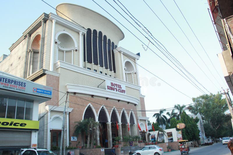 Indian hotel front view editorial image. Image of front - 171466405