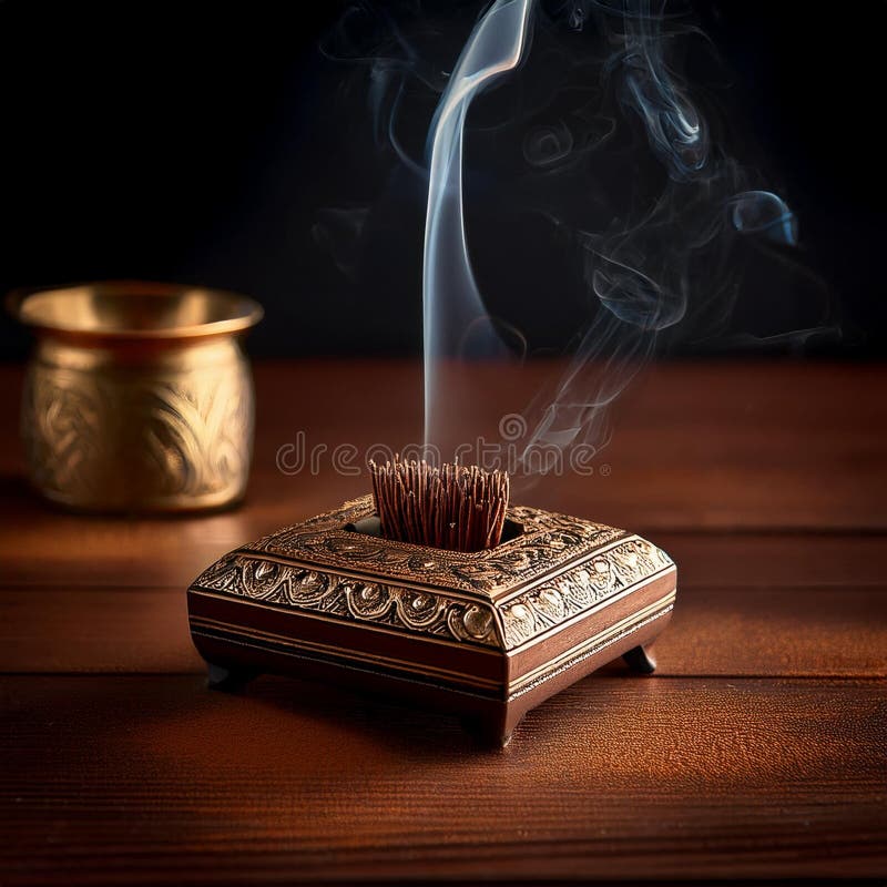 Indian Incense Bar, AI Generated Stock Illustration - Illustration of ...