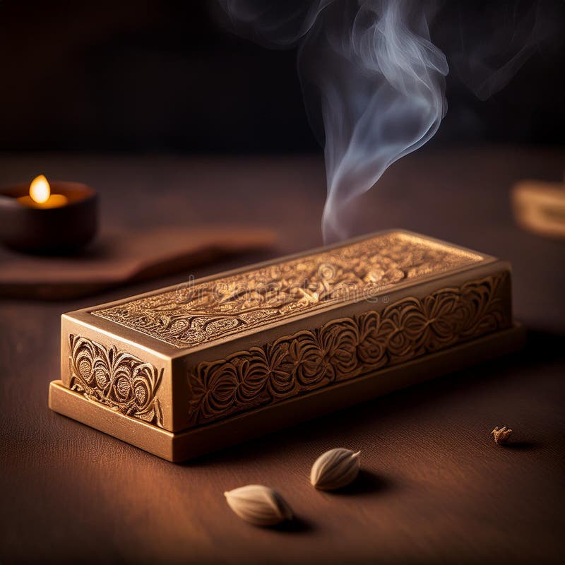 Indian Incense Bar, AI Generated Stock Illustration - Illustration of ...