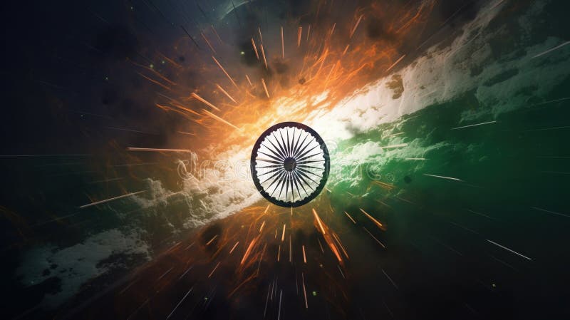 Indian Independence Day, Abstract Background, Modern Technology Concept ...