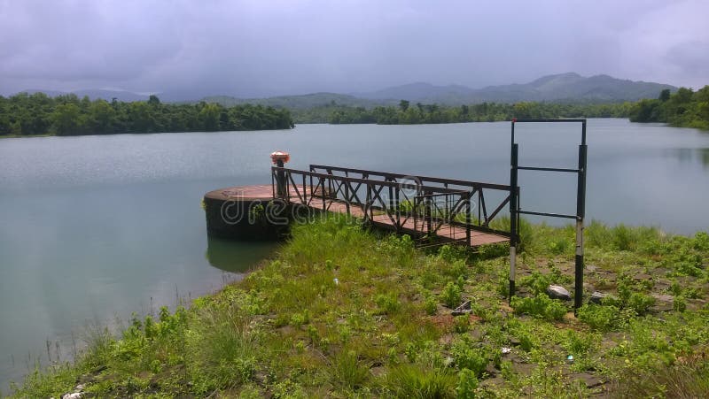 Indian Konkan Beautiful Dam Stock Image - Image of knkan, beautiful ...