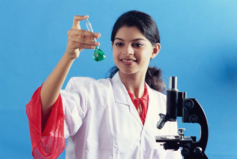 Indian Lady in Lab Research and Development India MR#579 Editorial ...