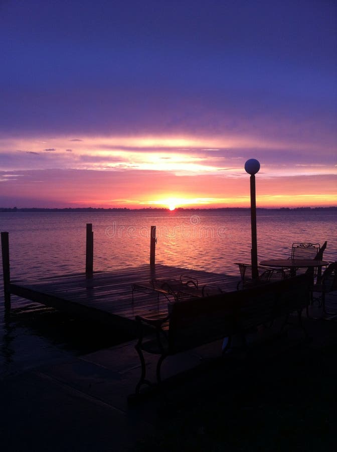 Indian lake stock image. Image of vacation, quiet, sunset - 50132327