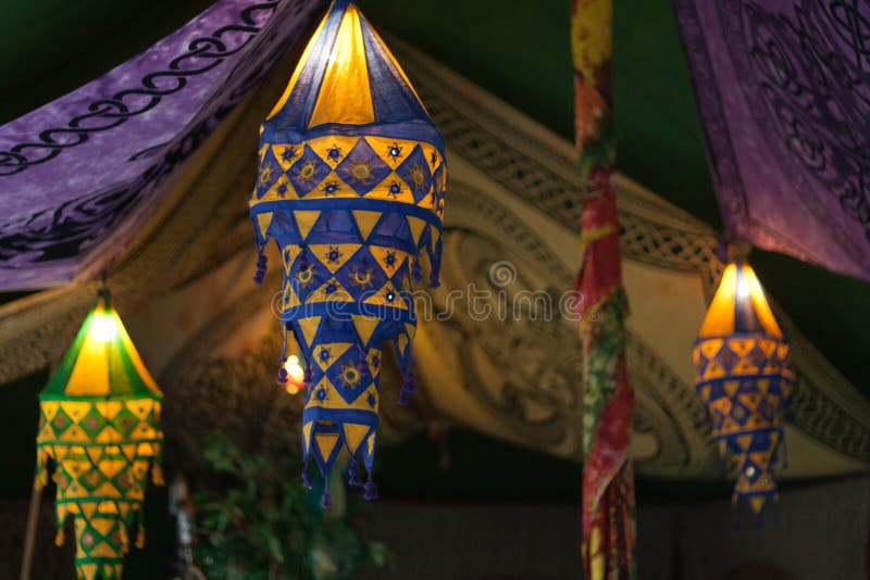 Indian Lanterns stock image. Image of decoration, asia - 26005661