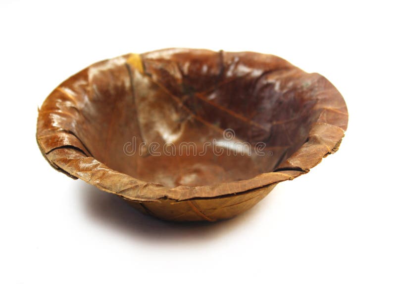 Indian leaf bowl stock photo. Image of healthy, kitchen - 66026848