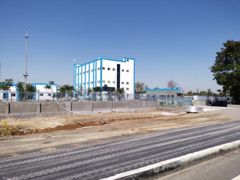 Indian local factory stock photo. Image of construction - 209519596