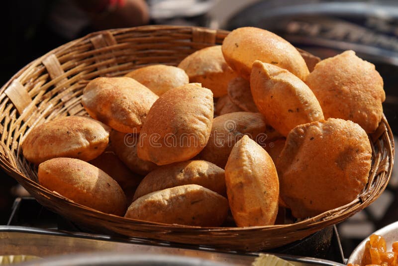 Indian Local Food Puri Image Stock Image - Image of crispy, tamarind ...