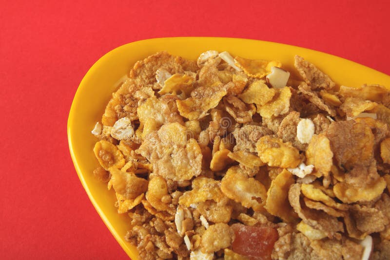 Indian Made Corn flakes stock image. Image of dried, fiber - 99854643