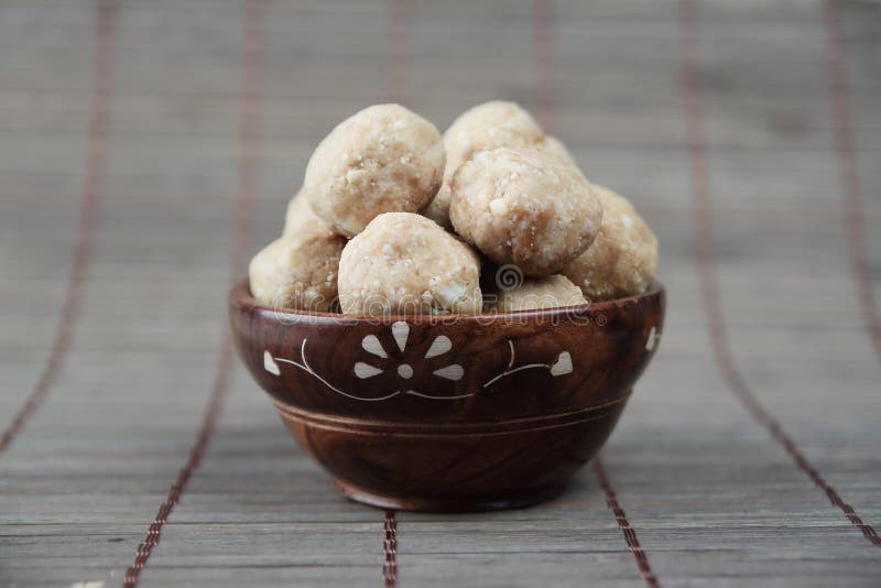 Indian Made Peanuts Balls stock image. Image of food - 97826717