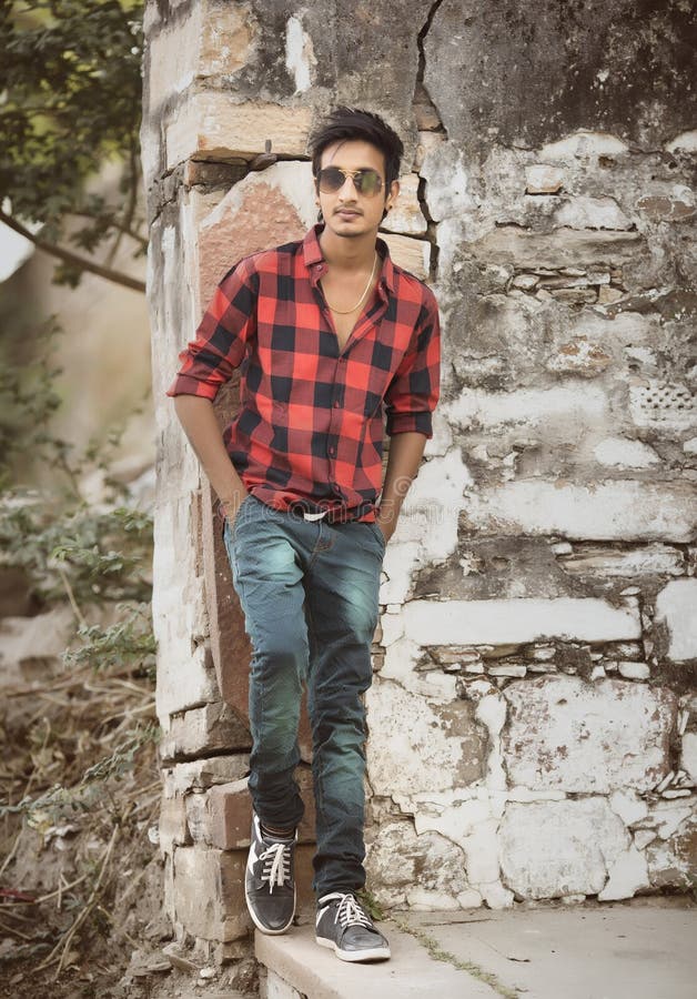 Indian Male Model stock photo. Image of indian, clothing - 105307514