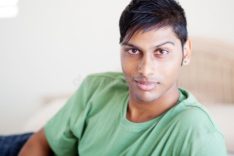 Indian man portrait stock image. Image of modern, face - 23393293