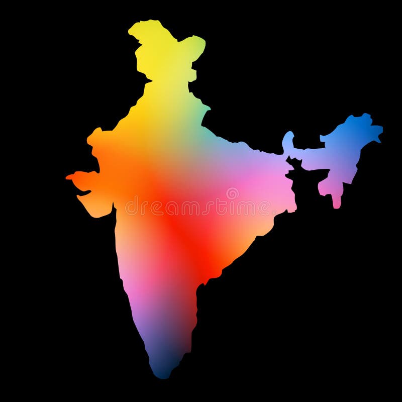 Indian map design stock vector. Illustration of holiday - 32420770