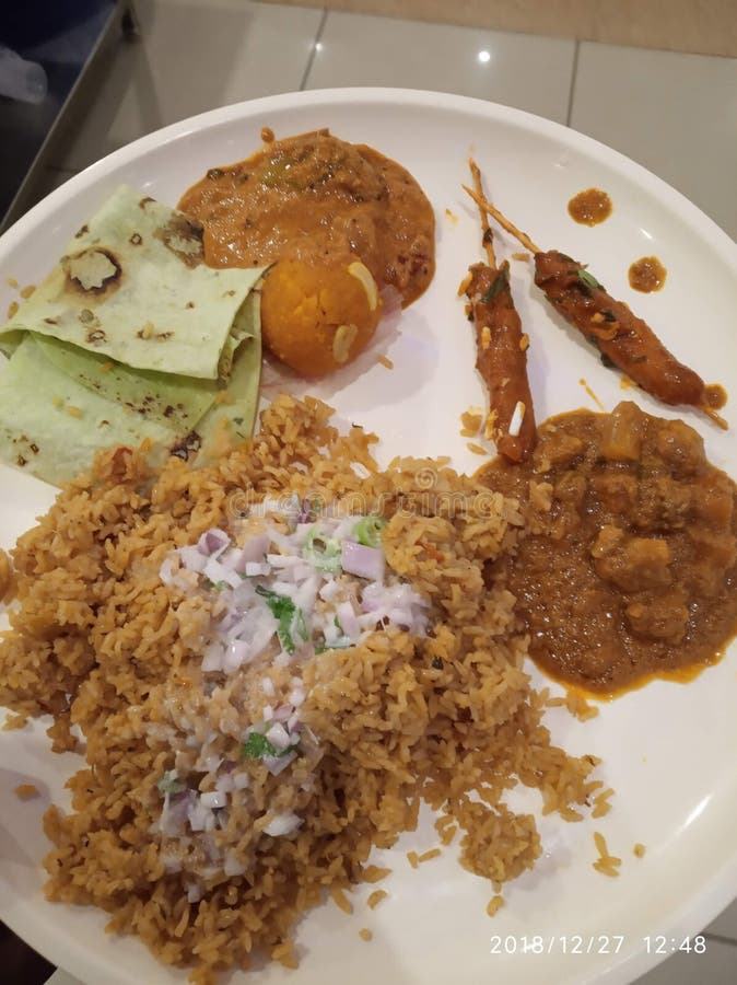 A Food Items In Indian Marriage Function. Stock Image - Image of family ...