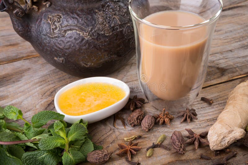 Indian masala tea stock image. Image of cuisine, cardamon - 85606511