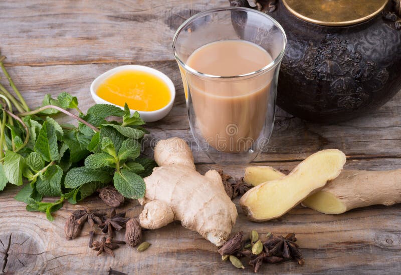 Indian masala tea stock image. Image of cuisine, cardamon - 85606511