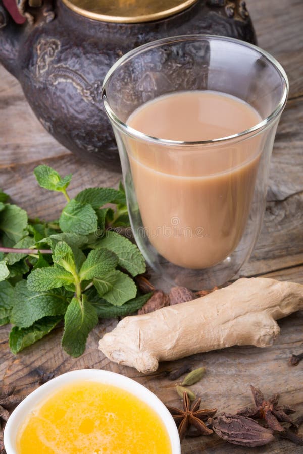 Indian masala tea stock image. Image of cuisine, cardamon - 85606511